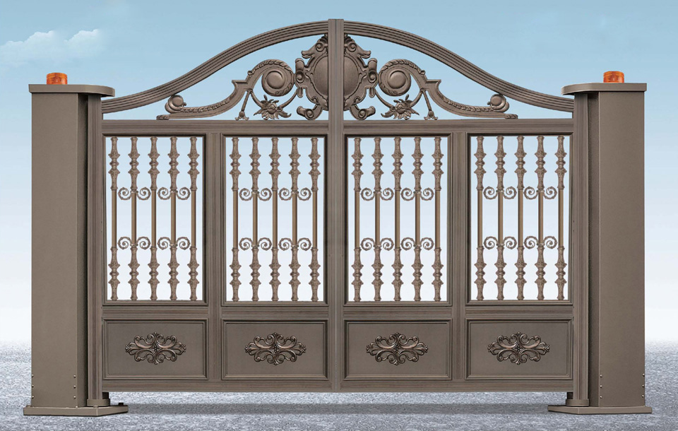 Remote Control Electric Swing Gate Automatic Gate Supplier Cxha